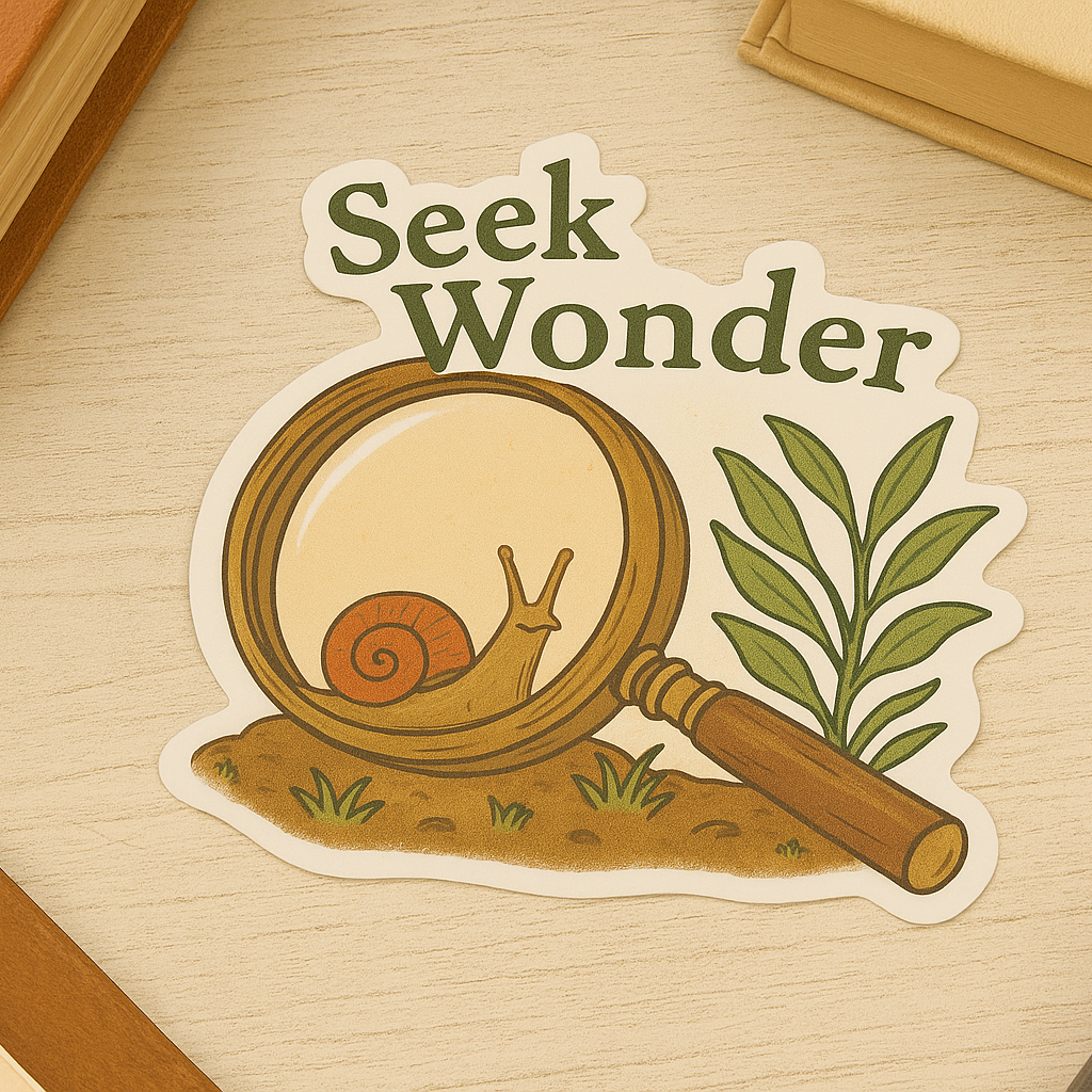Seek Wonder Sticker – Cutouts Canada