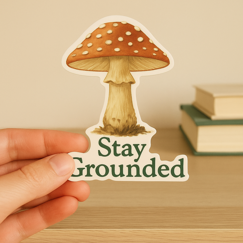 Stay Grounded Sticker – Cutouts Canada