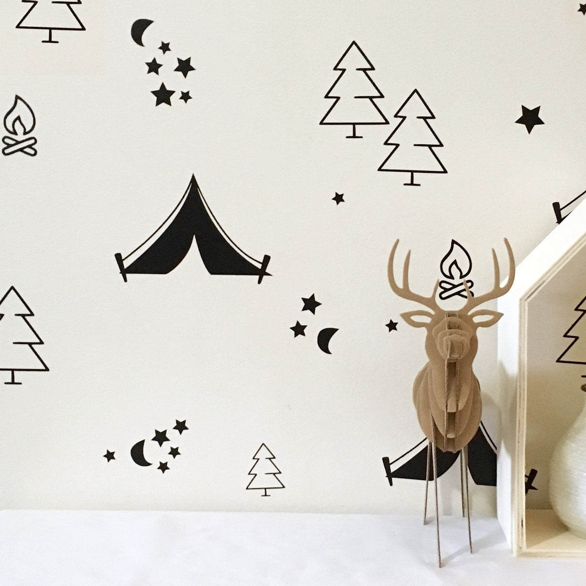 Camping Vinyl Wall Decals – Cutouts Canada